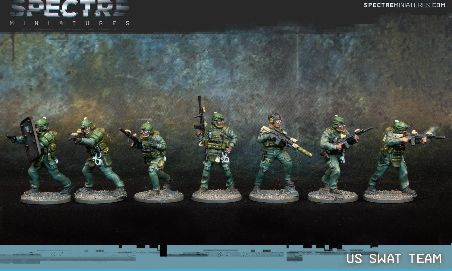 Spectre Miniatures: US Swat Team – The Alternate Realm